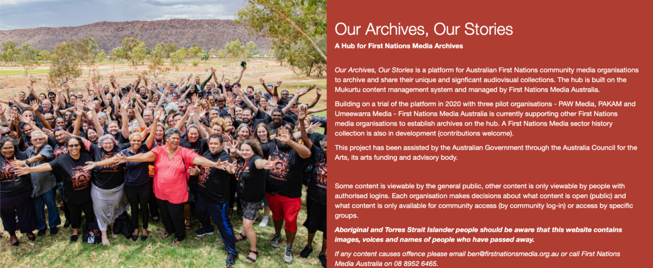 Our Archives, Our Stories | Mukurtu CMS